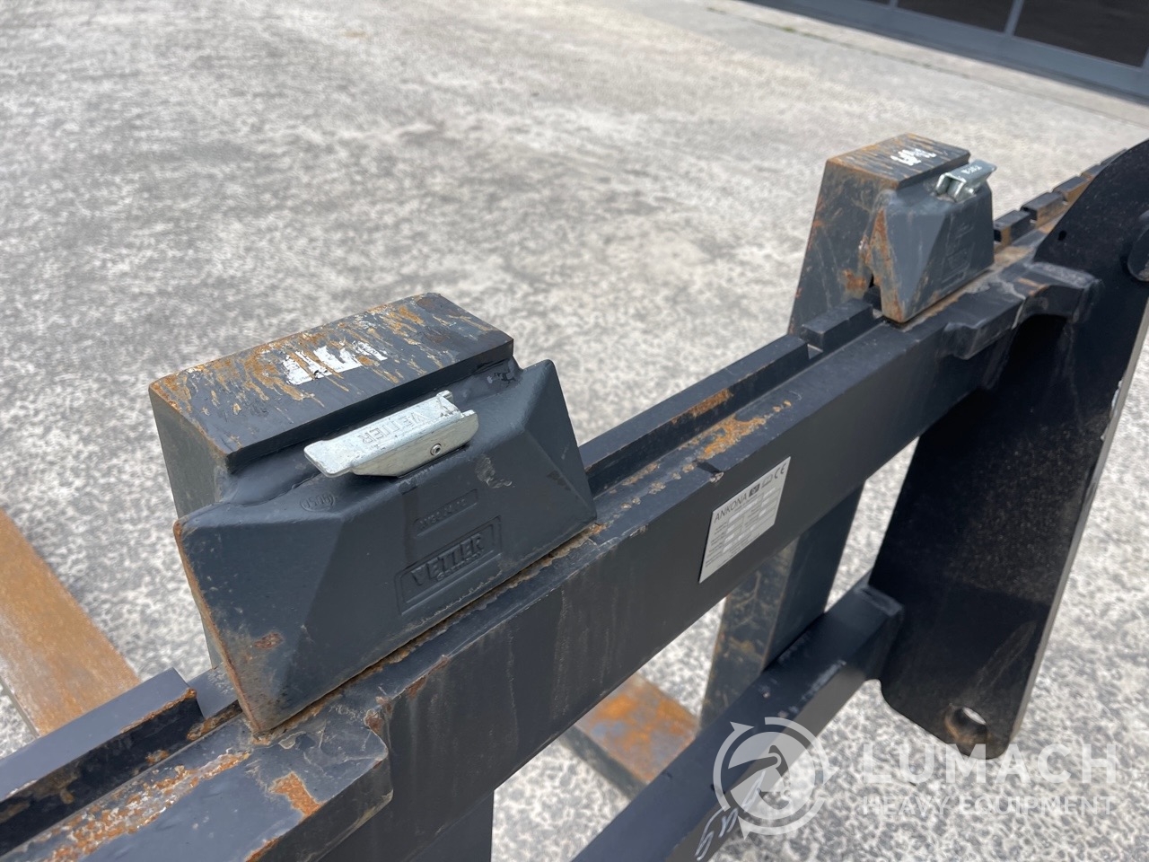 Ankona Pallet forks 200x140cm Volvo connection | Lumach